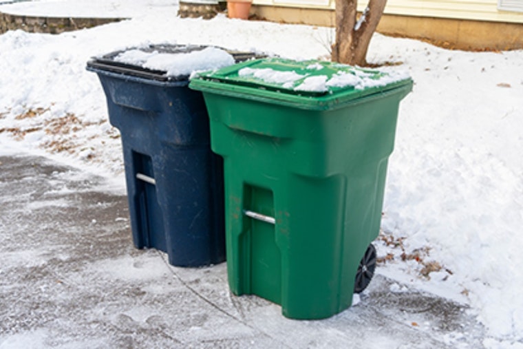 Ohio's Winter Weather Prompts Trash Collection Delays in Upper
