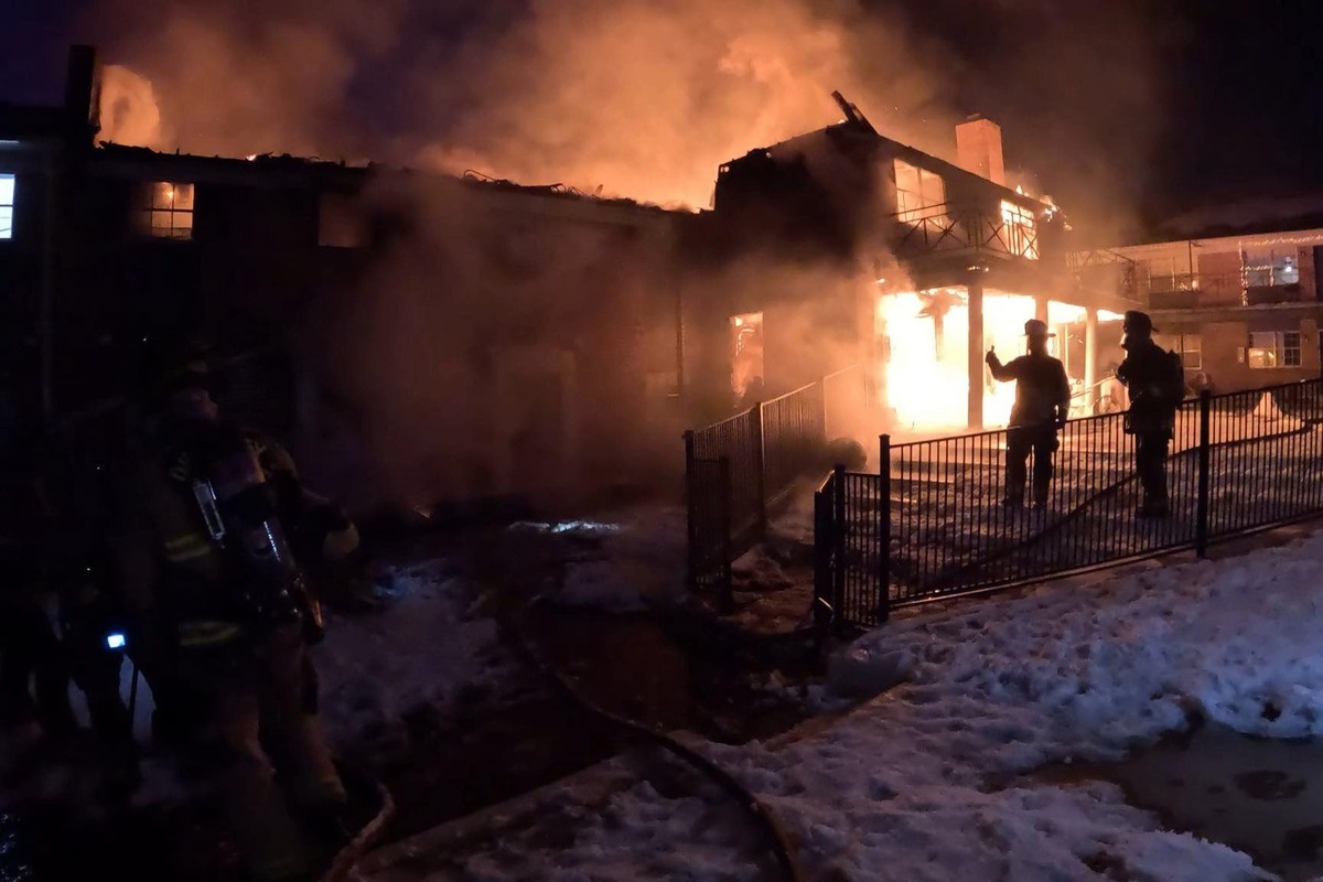 Oklahoma City Apartment Complex Engulfed by Fire with No Injuries