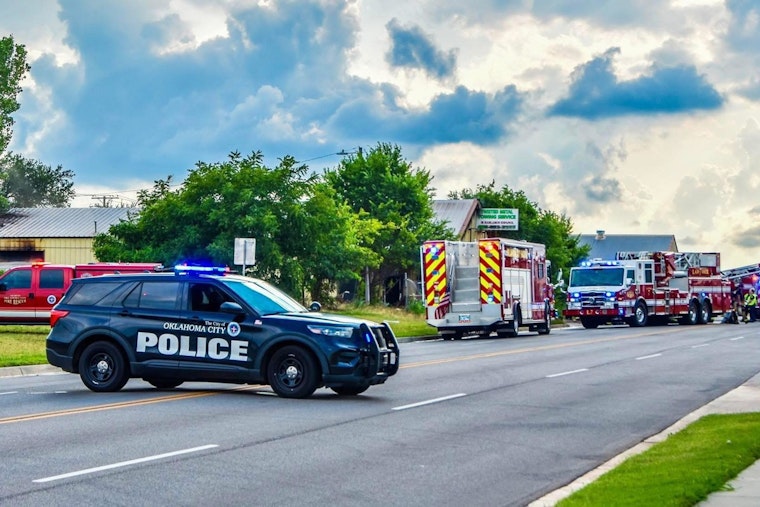 Oklahoma City Fire Department Honors Police Officers on National Law