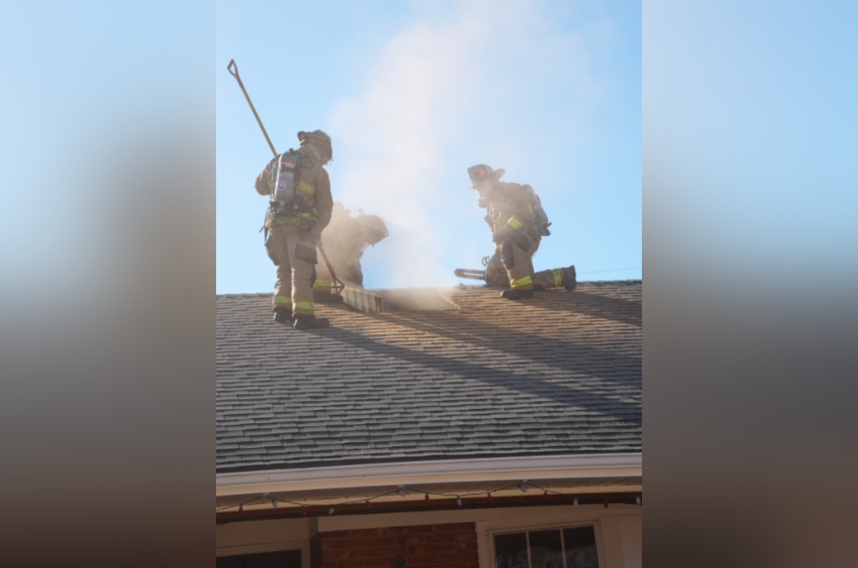 Oklahoma City Firefighters Extinguish House Fire, Rescue Three Dogs,