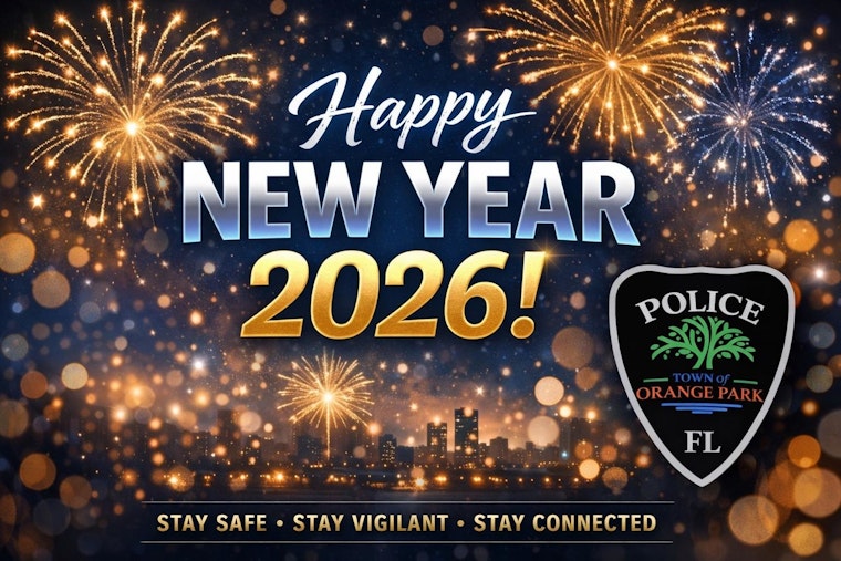 Orange Park Police Department Rings in 2026 with New Year Greetings