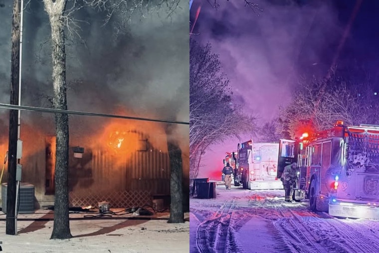 Parker County Responds to Devastating House and Vehicle Fire on