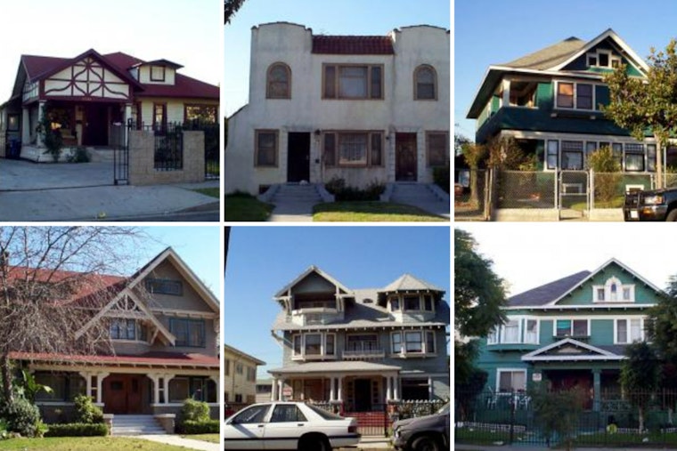 Structure Fire at 1546 W Adams Blvd in South Los Angeles