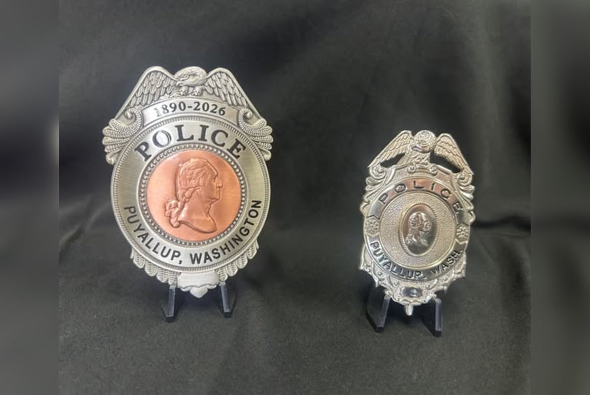 Puyallup Police Department Embraces Heritage with Commemorative Badges