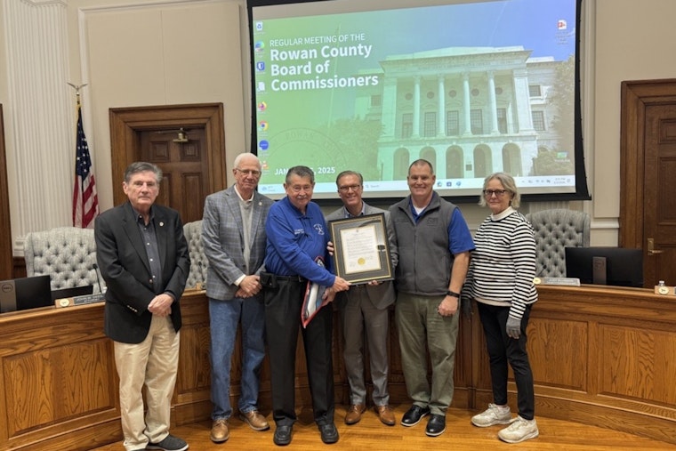 Rowan County Honors Chaplain Michael Taylor for Over 30 Years of