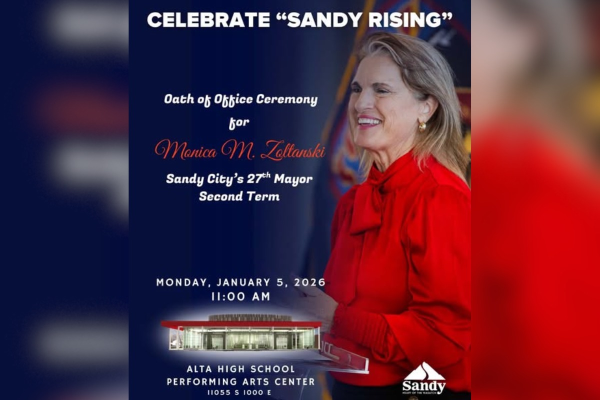 Sandy City Celebrates Mayor Zoltanski's Inauguration at Alta High with