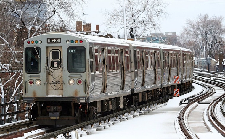 Service Disruptions on Chicago's Brown Line After Collision with Car