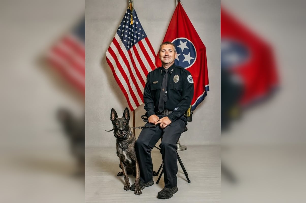 Shelbyville Police Department Celebrates K9 Officer Brock Horner's 15