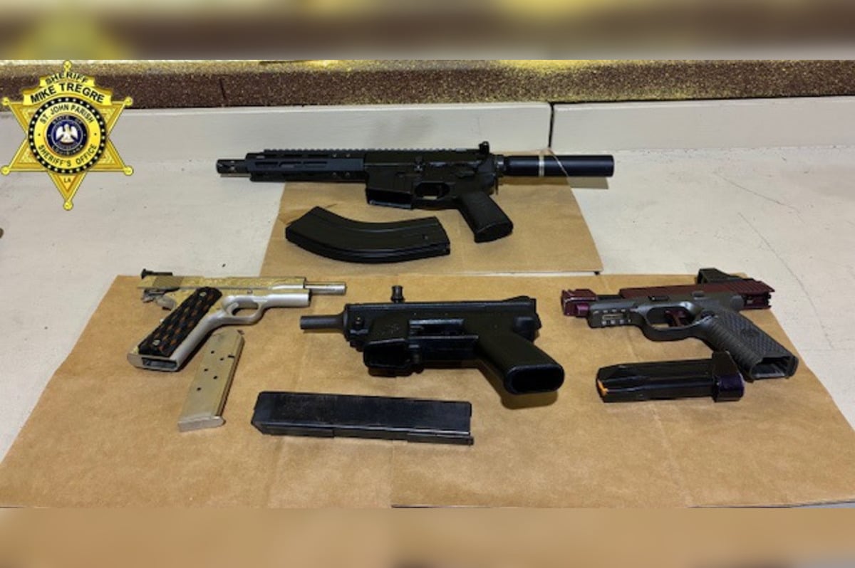 Six Teens Arrested After LaPlace Gunfire Incident Four Guns Seized