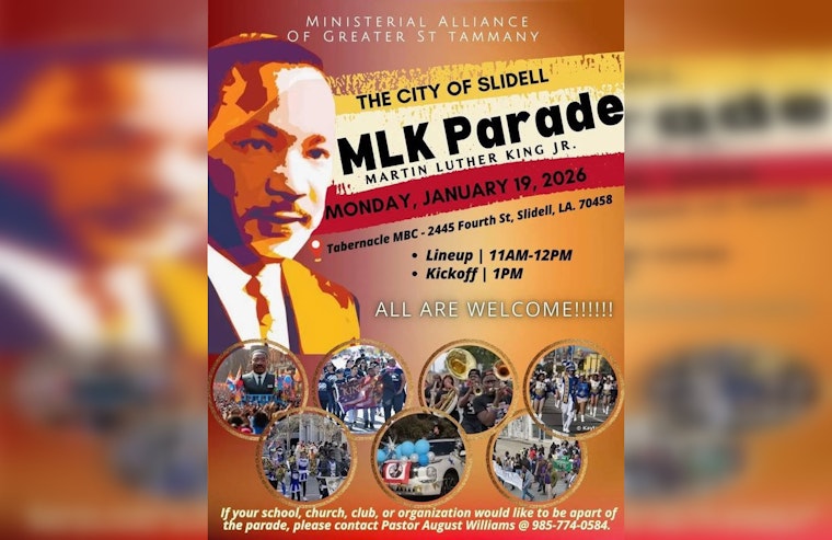 Slidell Honors Martin Luther King Jr. with Parade, Mayor Fandal