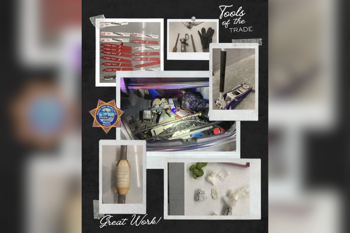 South SF Traffic Stop Nails Oakland Duo With Freshly Cut Converters,