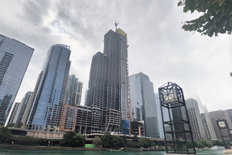 400 Lake Shore Nears Topping Out As 66th Floor Is Readied