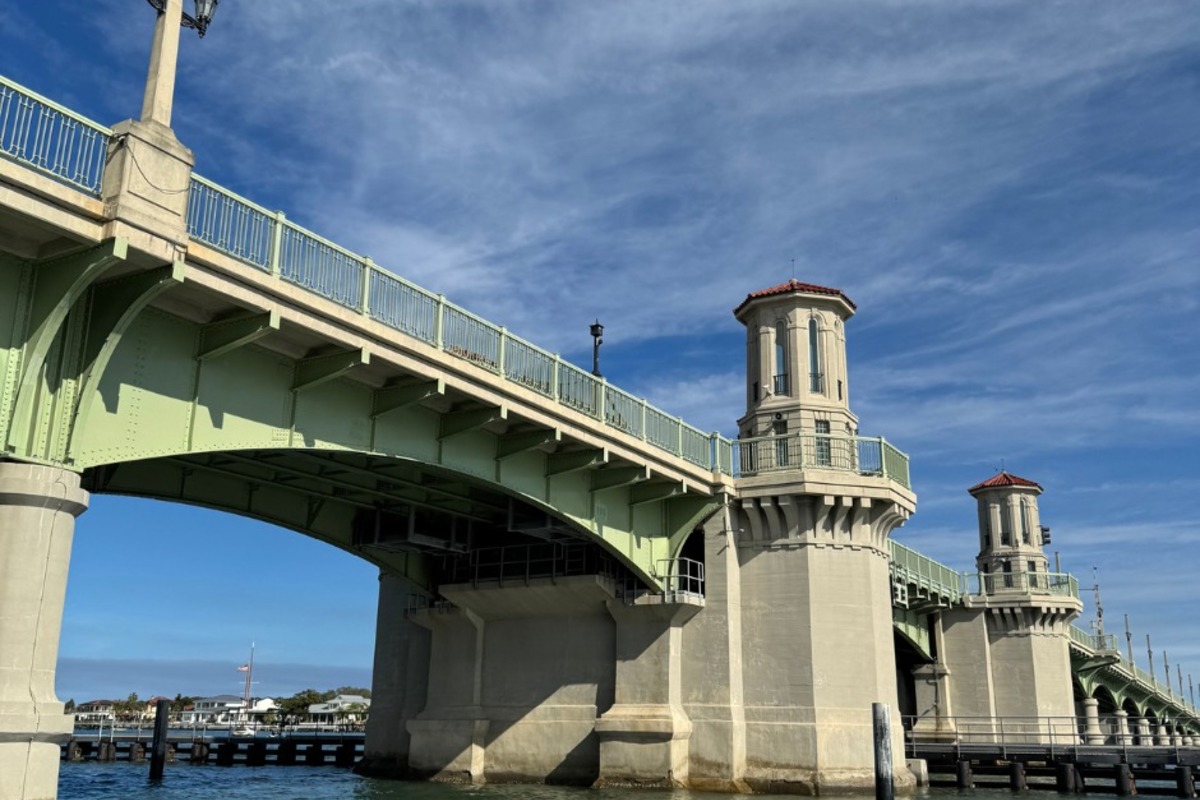 St. Augustine's Bridge of Lions Shines in City's Latest Social Media