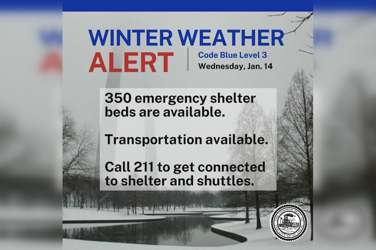 St. Louis Mobilizes 350 Emergency Beds and Transport for Homeless amid