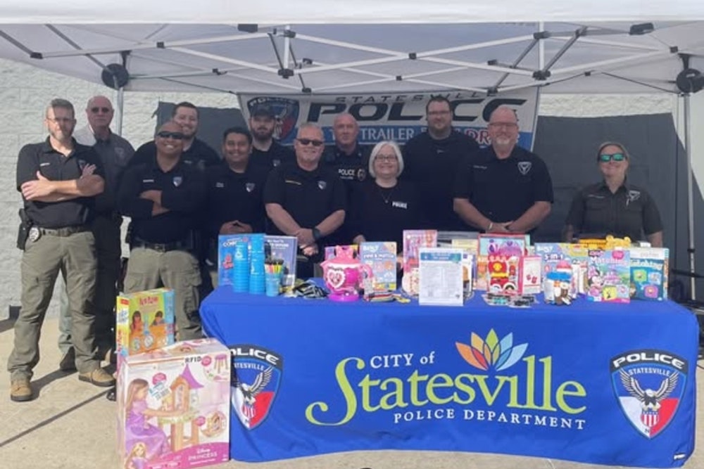 Statesville Police Department's Toy Drive Triumph: Over 8,000 Gifts