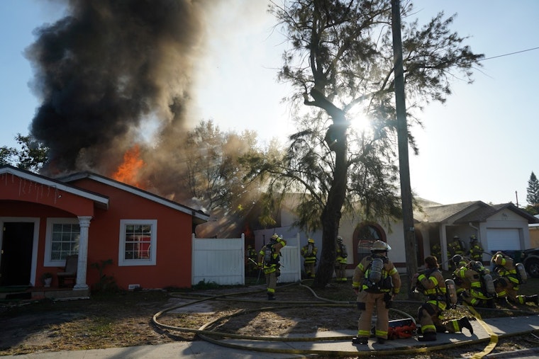 Tampa Firefighters Quell Morning Blaze on North Jamaica Street, Rescue