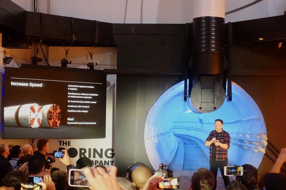 The Boring Company Launches New Mixed-Mode Transit to Harry Reid