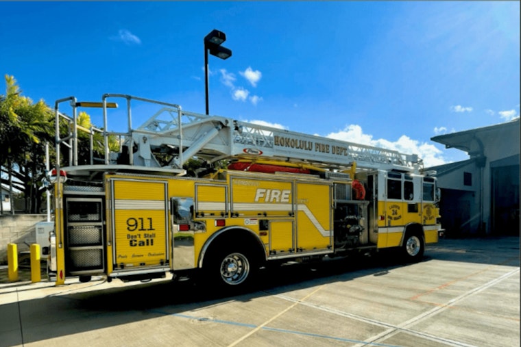 Three Pets Rescued, Elderly Man Treated Following Kalihi Apartment