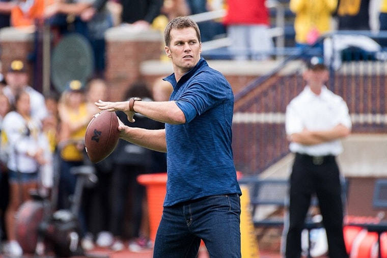 Tom Brady Plants CardVault Flag In Oracle Park's Backyard
