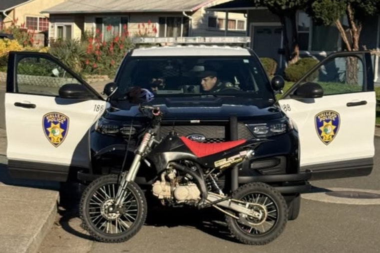 Vallejo Police Arrest Reckless Dirt Bike Rider After High-Speed Chase