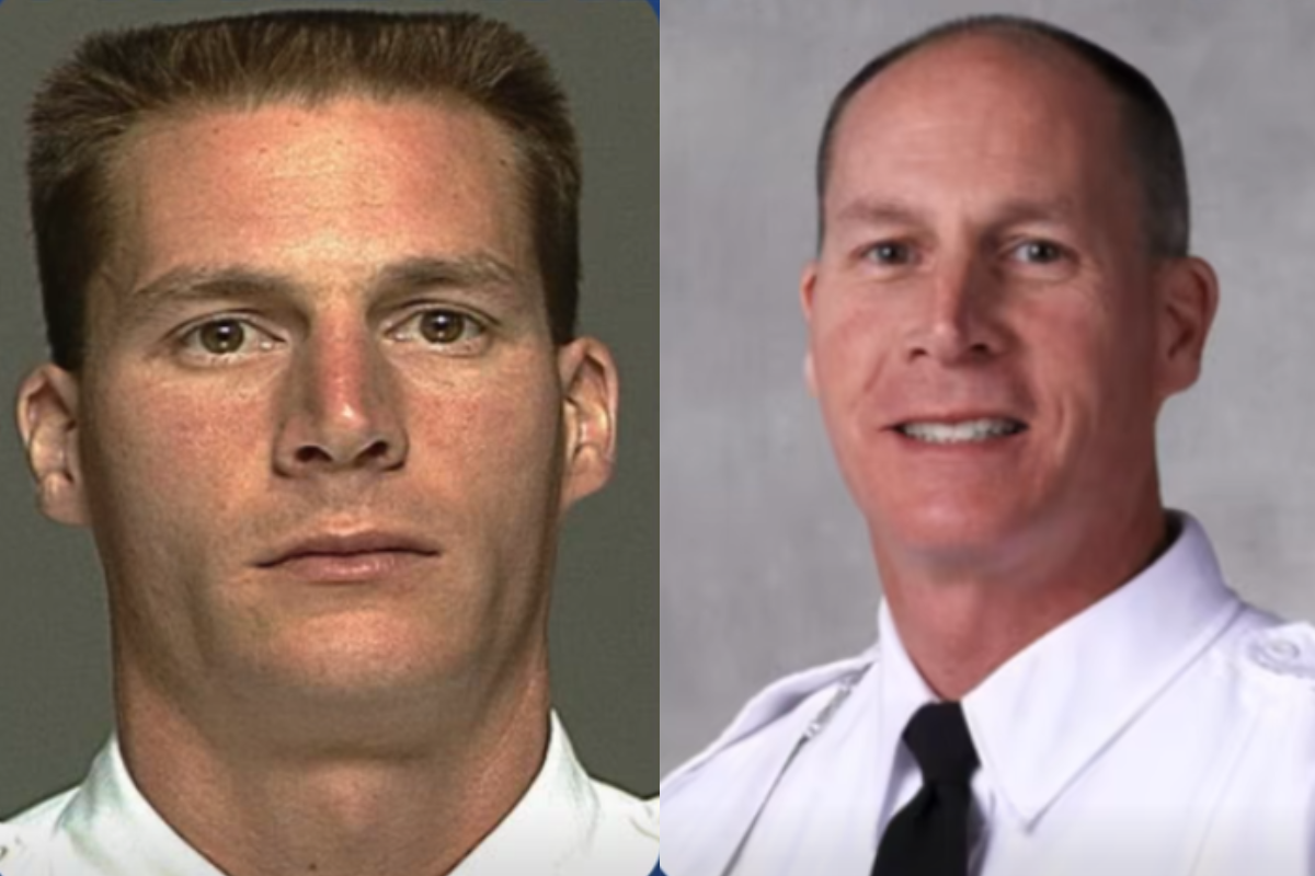 VIDEO: Columbus Police Salute Veteran Officer Roger Dickinson as He