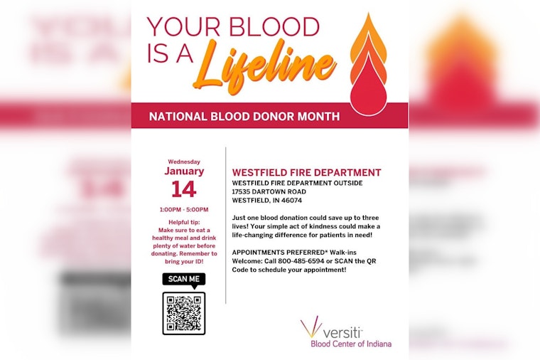 Westfield Police Department Calls on Residents to Donate Blood in