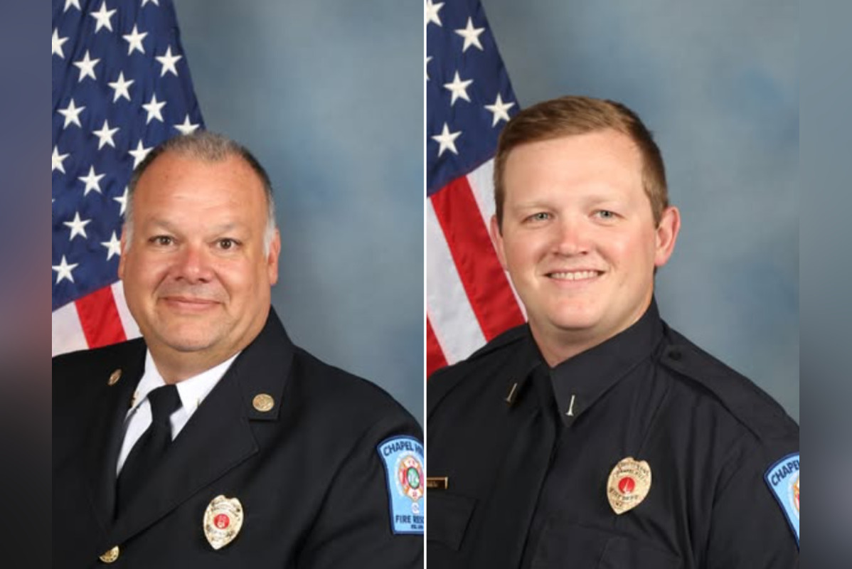 Chapel Hill Fire Department Announces Promotions with Warner Named