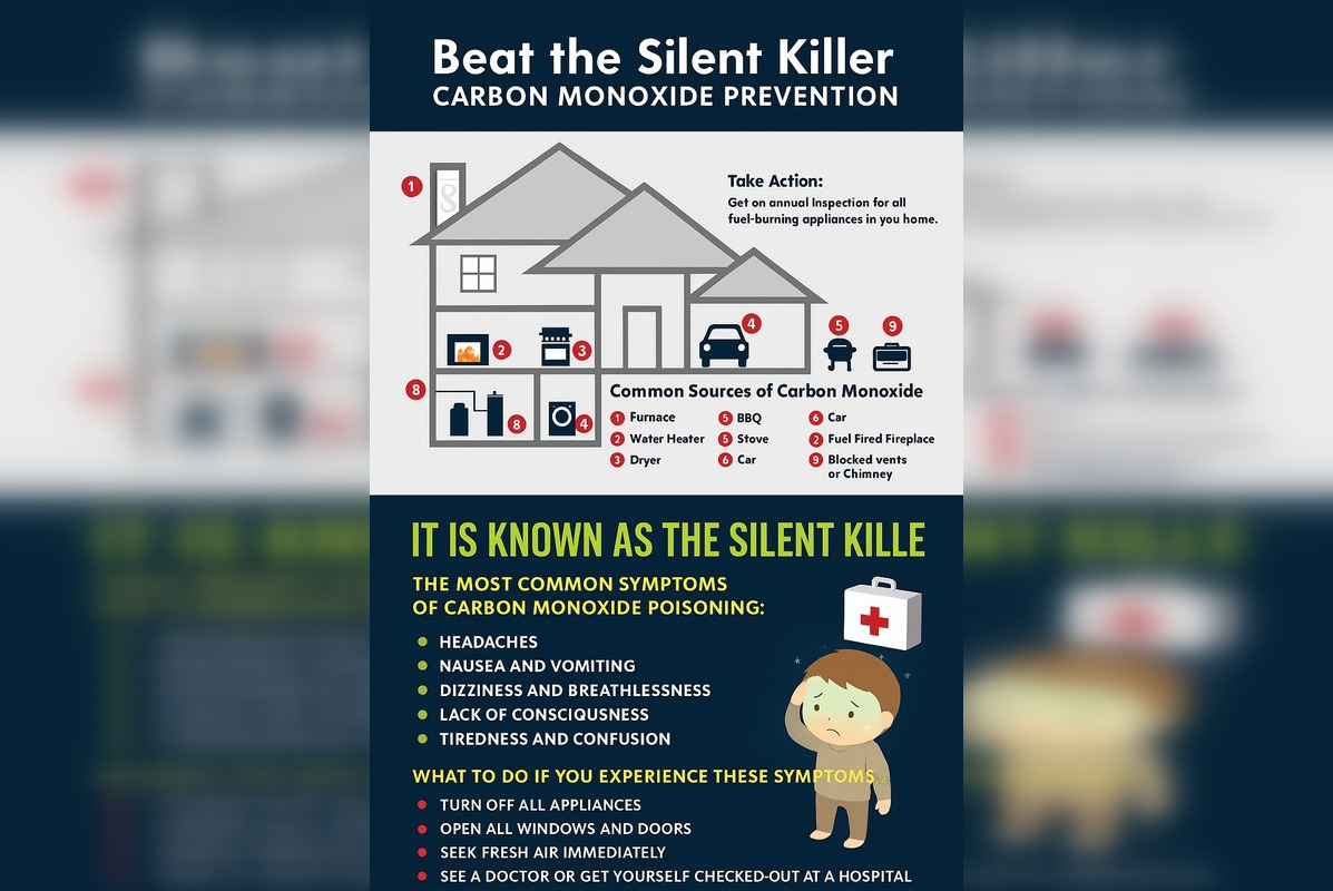 Gastonia Fire Department Warns Residents About Carbon Monoxide Threat,