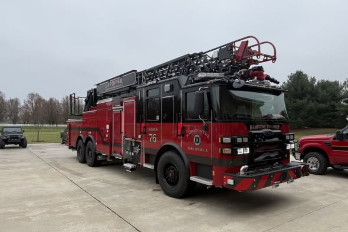 Hamilton Township Fire Rescue to Debut New Ladder and Tanker with