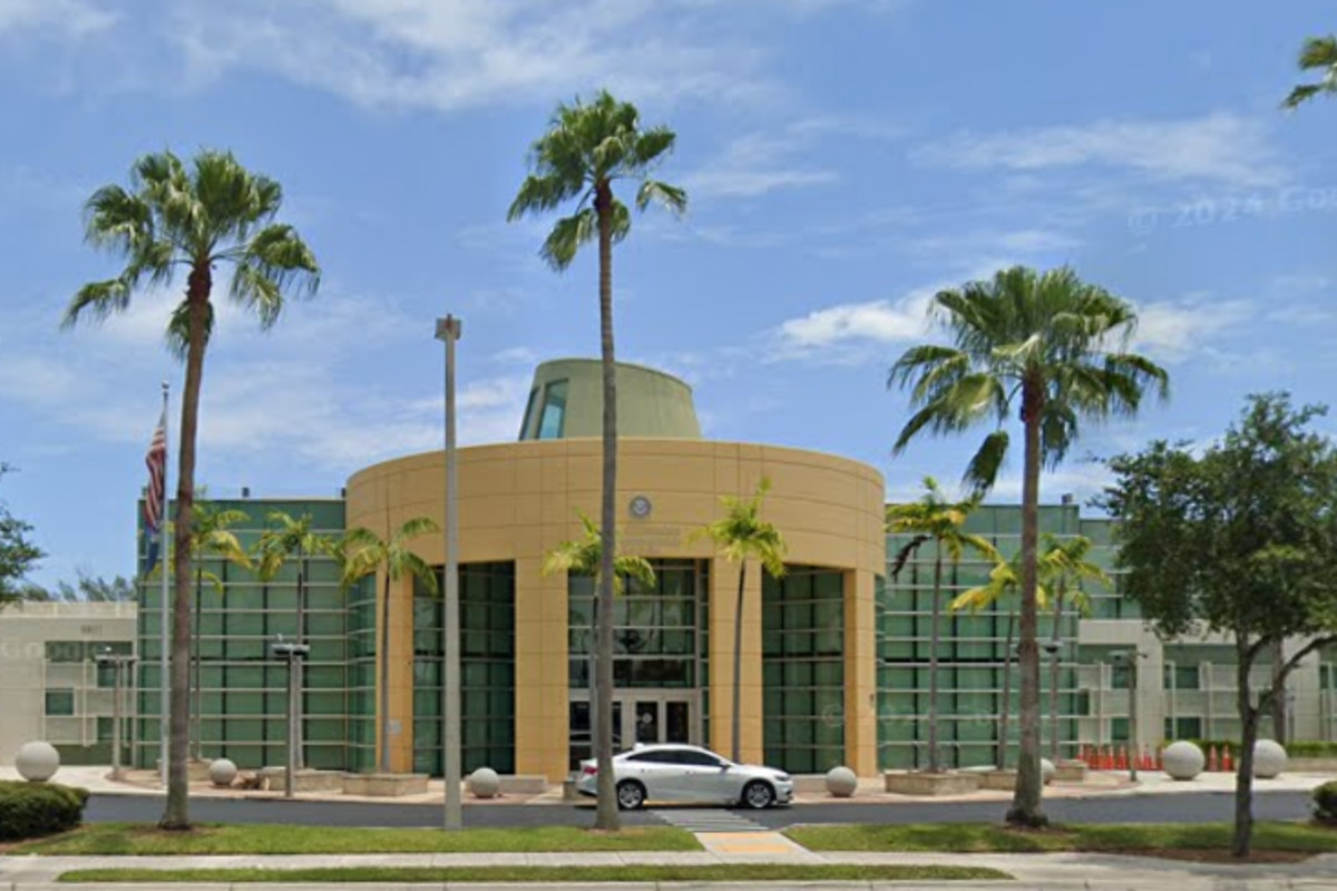 Driver Arrested After Van Nearly Crashes Into Miami USCIS Office