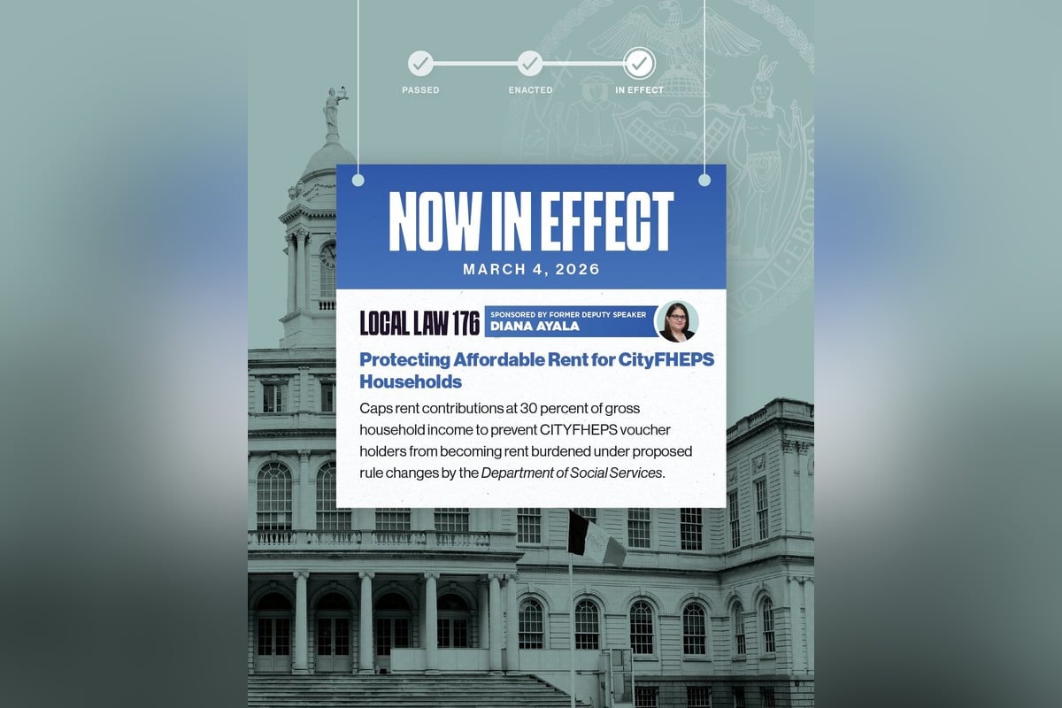 CityFHEPS Rent Cap Takes Effect in New York City