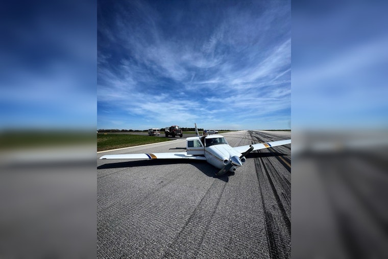 Pilot Pulls Off Emergency Belly Landing At Ben Epps
