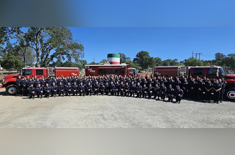 Sutter Creek Turns Out as 140 New CAL FIRE Recruits Get Their Badges