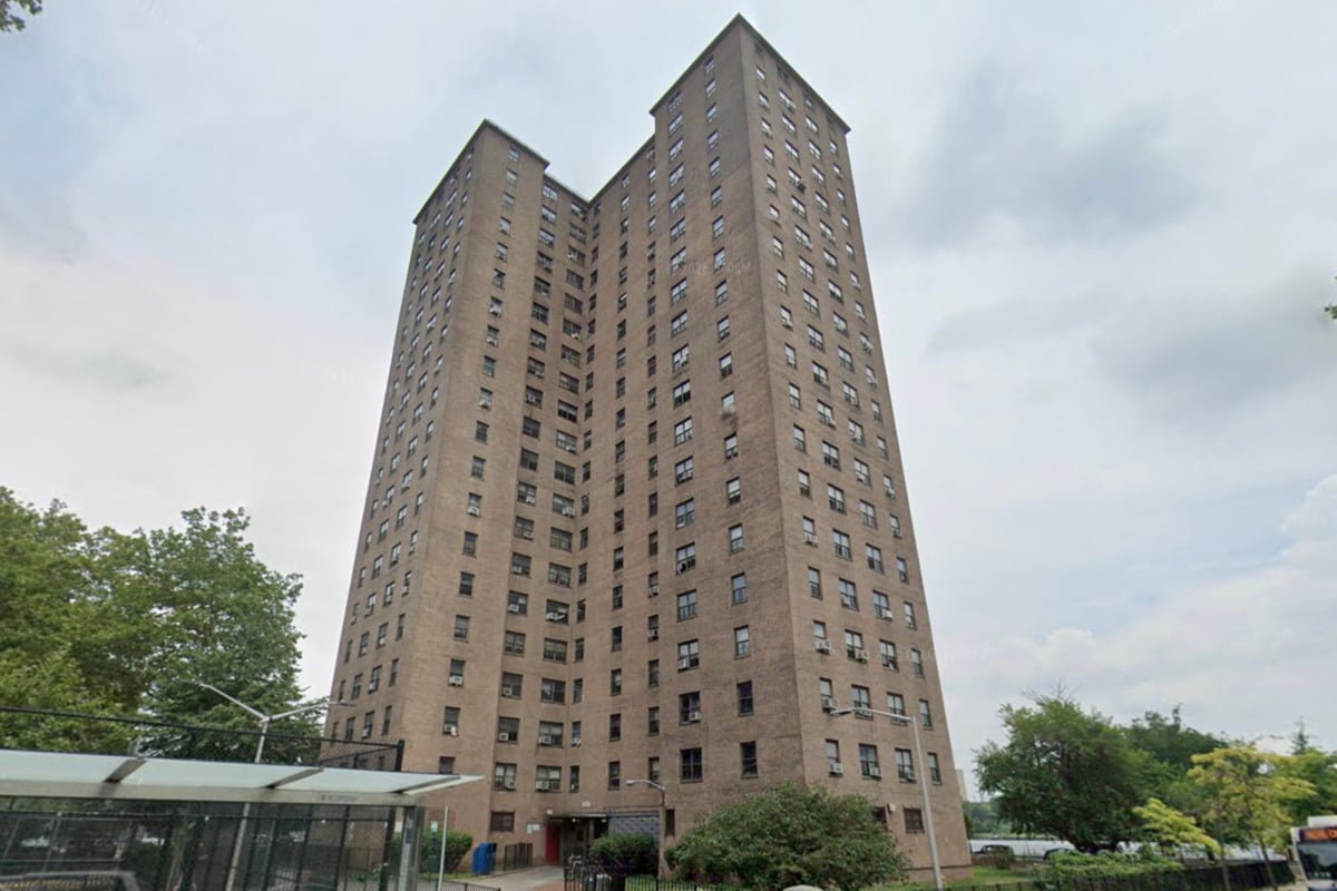 Flames Erupt From NYCHA Building In East Harlem