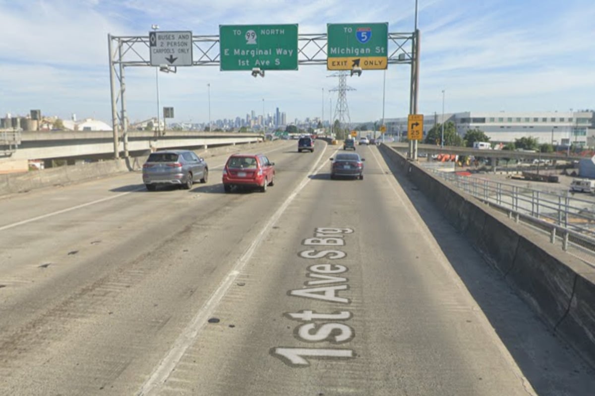 First Ave Bridge Meltdown Leaves Seattle Drivers Stuck For Miles