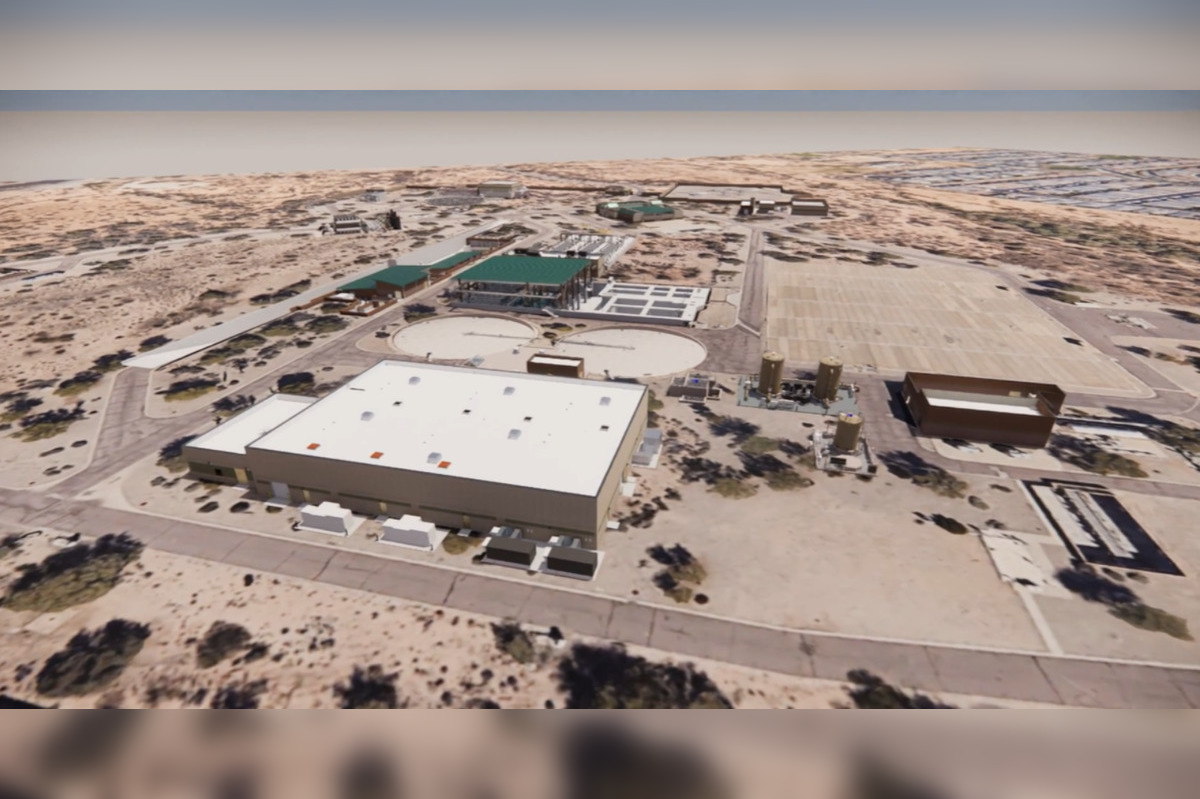 Phoenix Pure Water Plant Halfway Through Construction