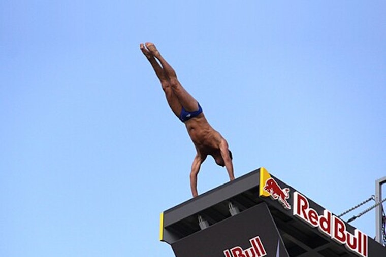 St. Pete Pier Braces For 90-Foot Leaps As Red Bull Cliff Divers Take