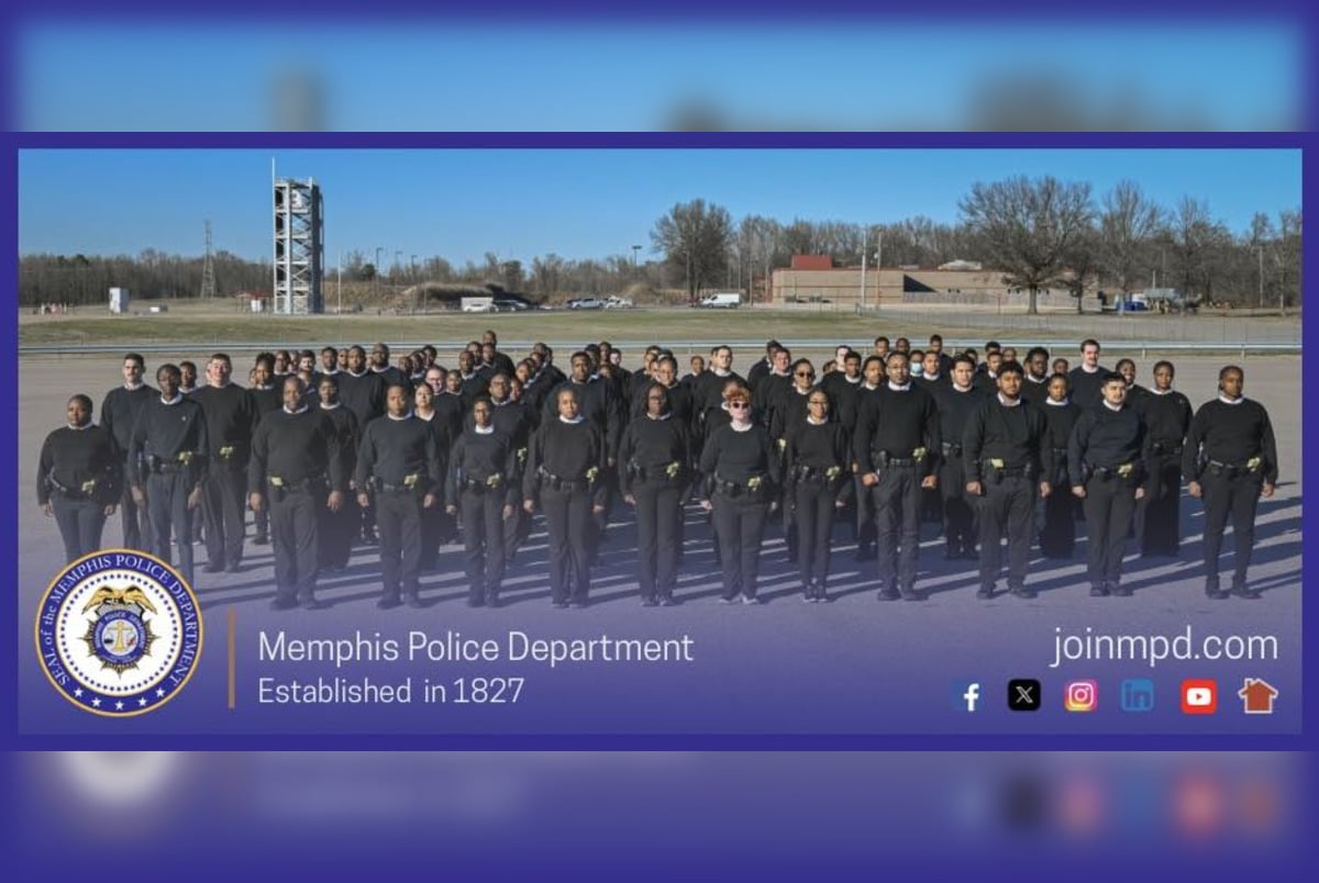 81 Rookie Cops Pack Bellevue as Memphis Bulks Up Thin Blue Line