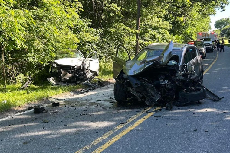 Ballenger Creek Pike Crash Near Popular Trail Sends Four To Hospitals