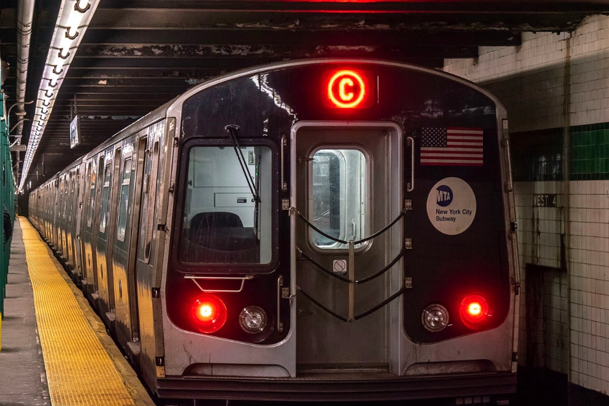 Monitor Stolen From Moving C Train in Manhattan