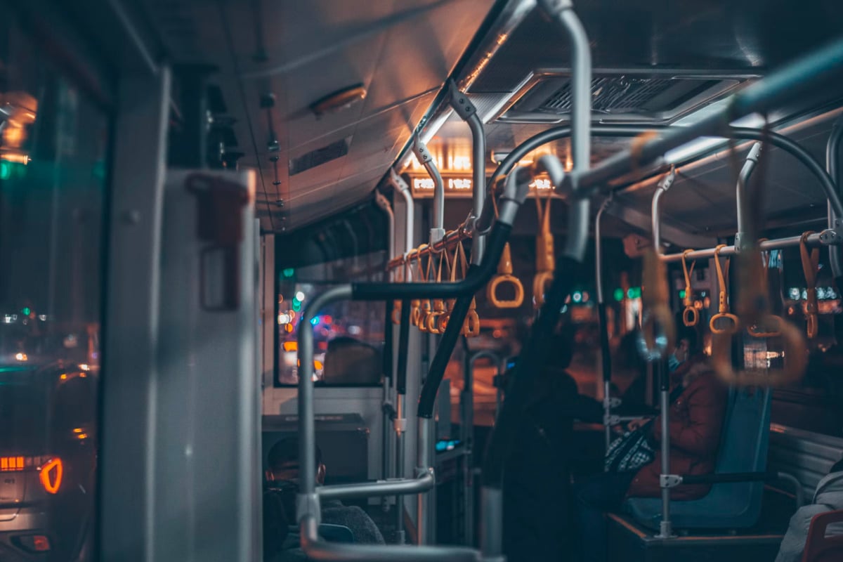 The Ordinary Bus Pauses After Days in Brooklyn