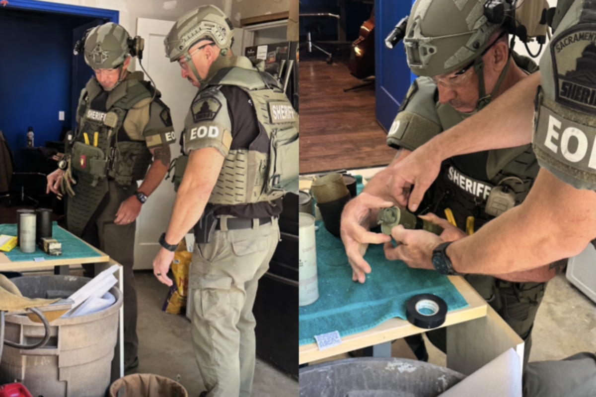 Explosives Found In Orangevale Home Prompt EOD Response