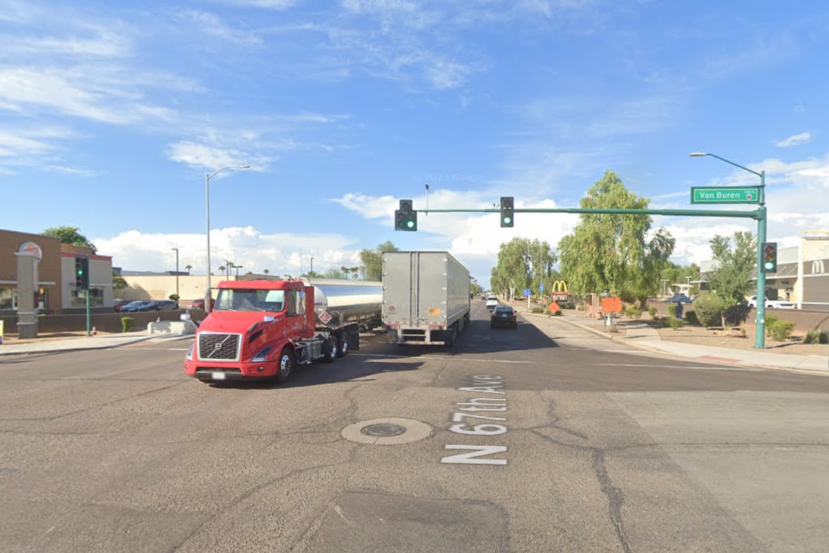 Fuel Scare In West Phoenix As Semi Rips Open 100-Gallon Tank