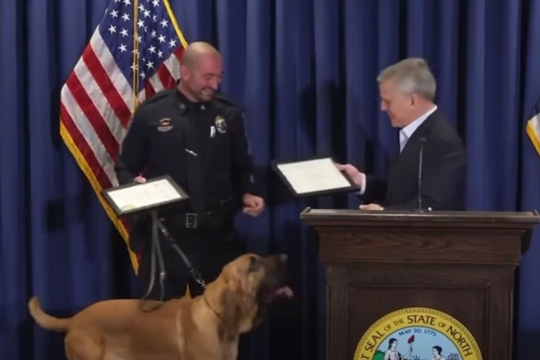 Gastonia K-9 Cop Snags Long Leaf Pine Honor As Bo Lands