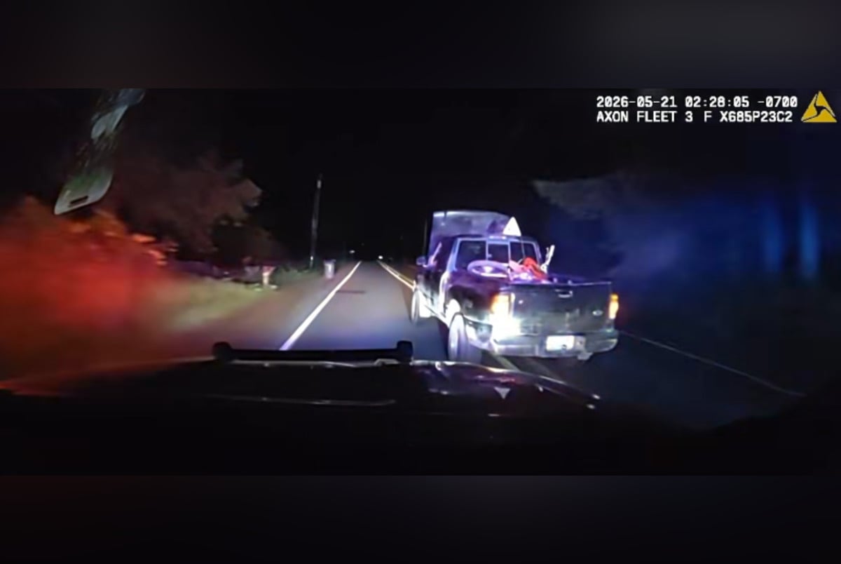 Hood From Hell, Key Peninsula Driver Creeps Down Highway In Bizarre