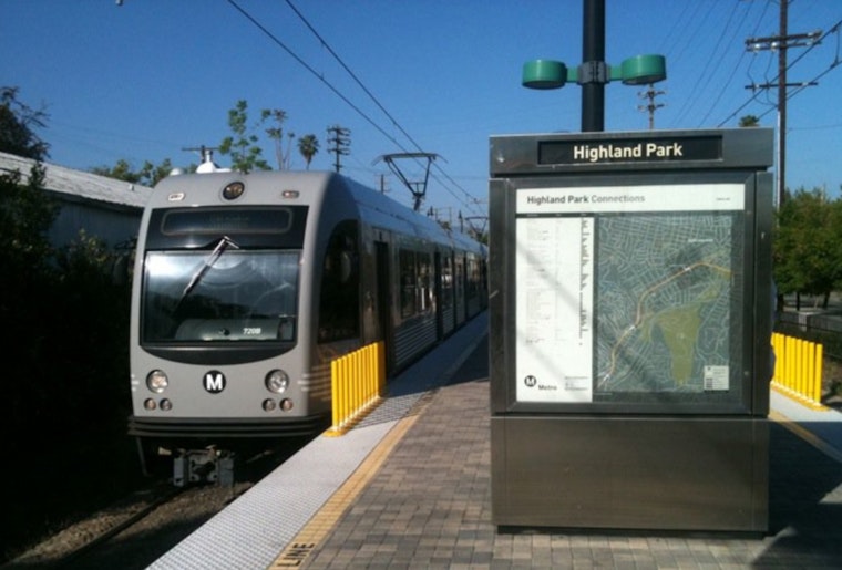 Man Killed by Gold Line Train in Highland Park