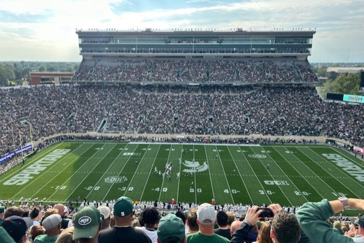 MSU Fans To Cheer Through $500 Million Spartan Stadium Facelift