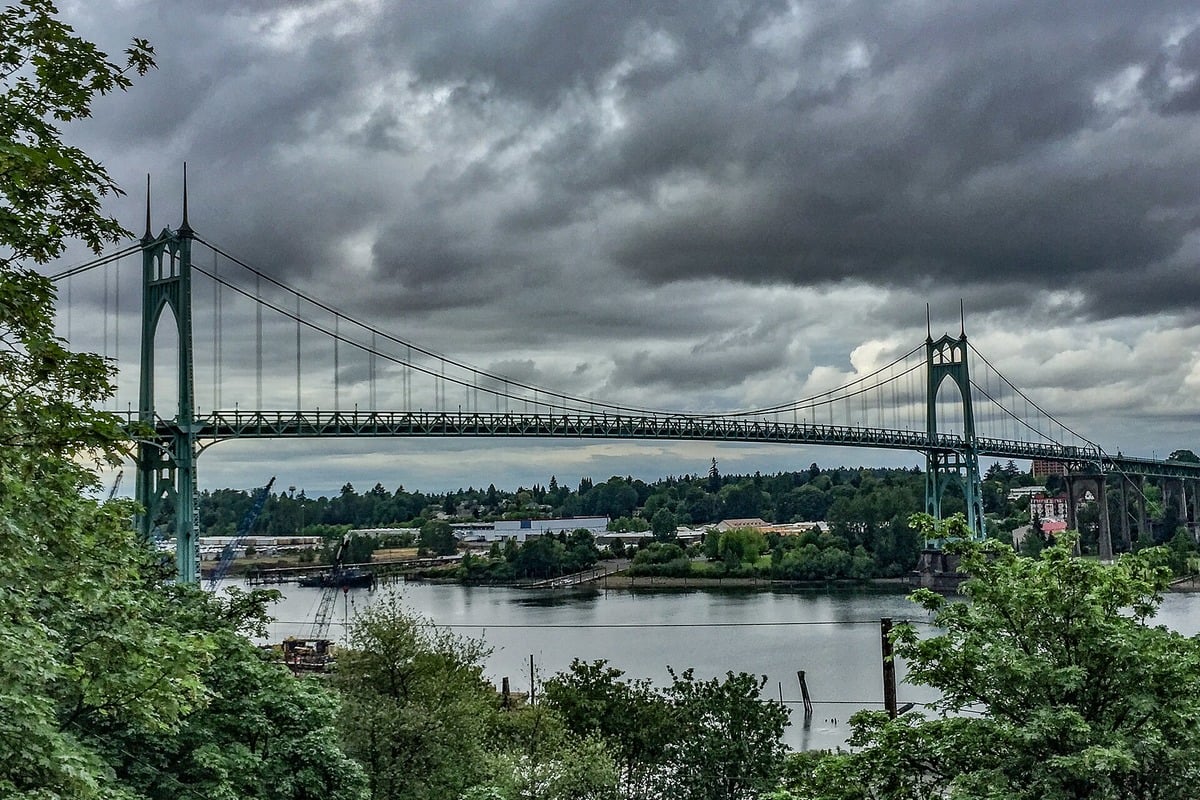 Rope Drama on St. Johns Bridge Brings Portland Traffic to a Halt