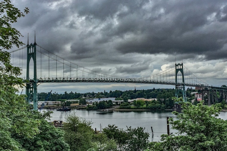 Rope Drama on St. Johns Bridge Brings Portland Traffic to a Halt