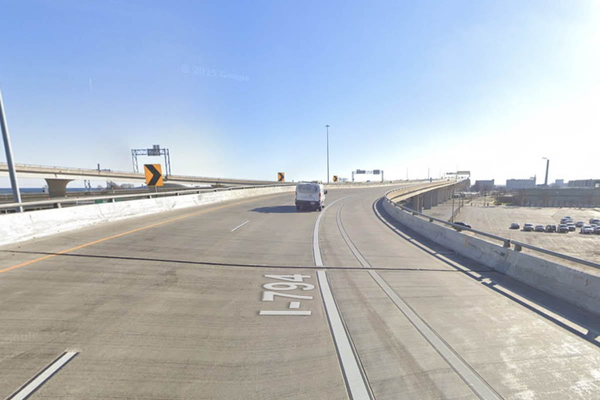 Motorcyclist Killed After Going Over I-794 Wall In Milwaukee